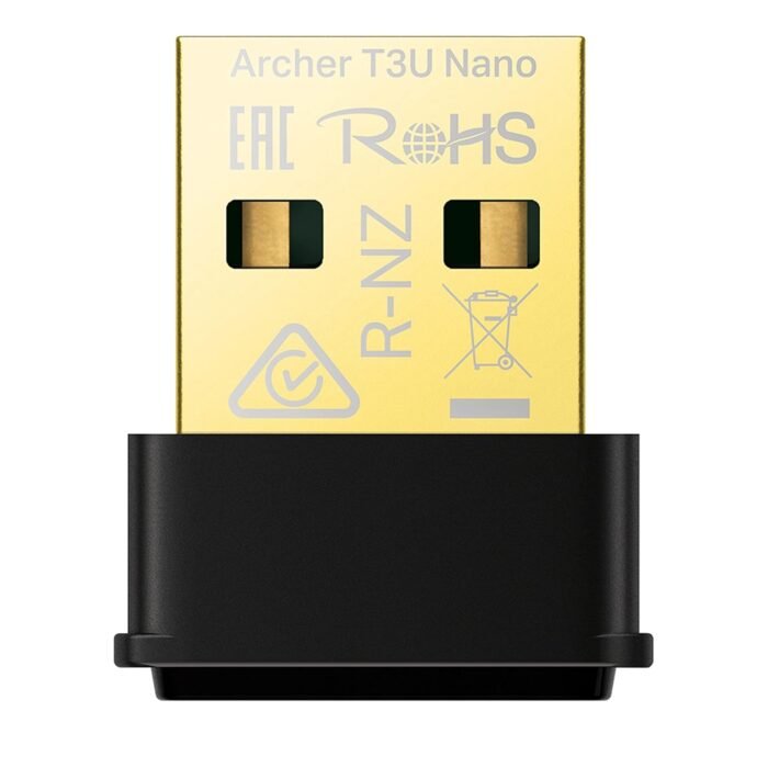TP-Link Archer T3U Nano AC1300 Nano Wireless MU-MIMO USB Adapter (Black ...