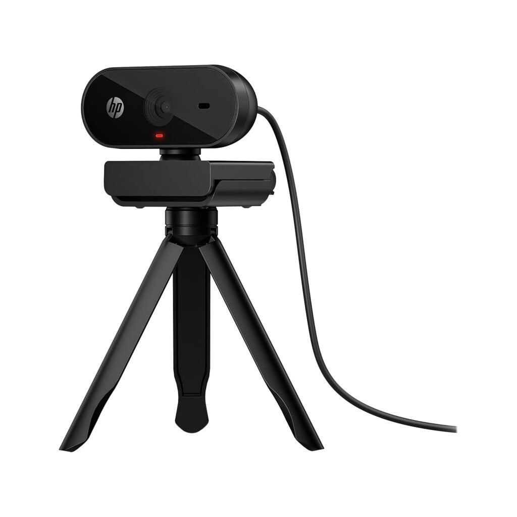 HP 320 1080 Pixels Full HD Webcam USB Connectivity (53X26AA) - MACZONE